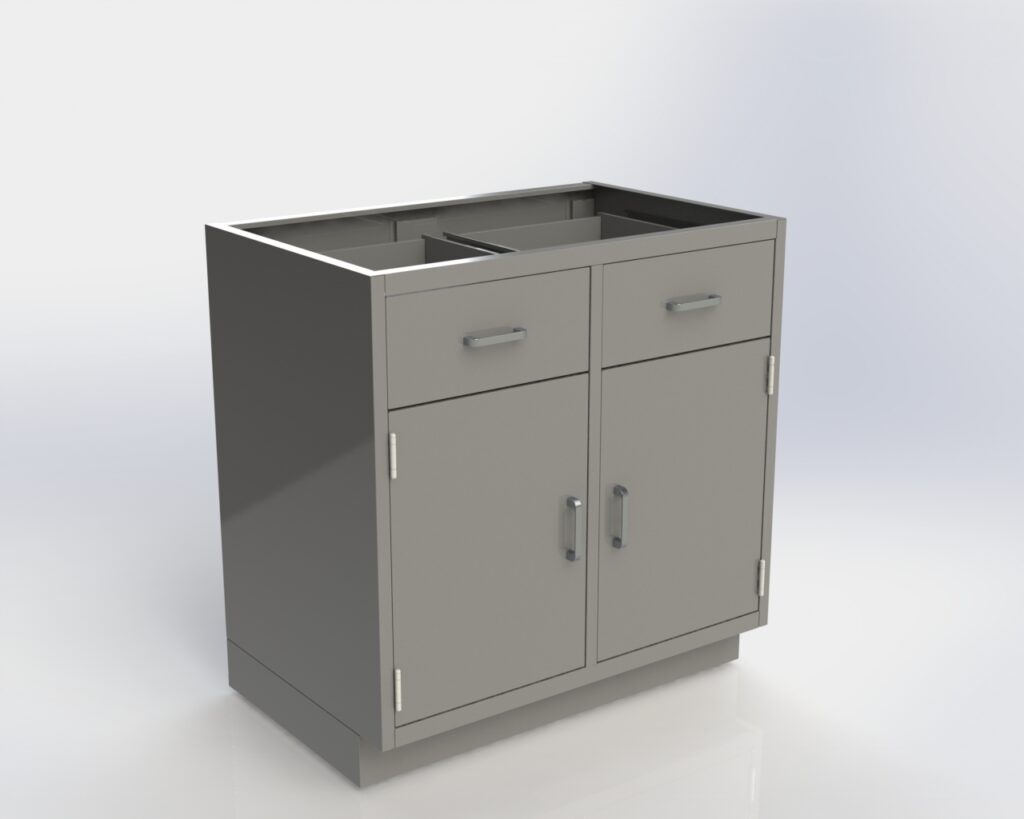 FencoLabs | Painted Steel Lab Casework